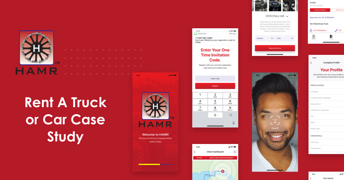 Rent A Truck or Car Case Study | Moving Truck Rental | HAMR App
